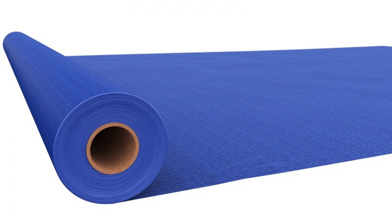 Poly Woven Blue Carpet Protection 2m x 50m - Beacon Safety