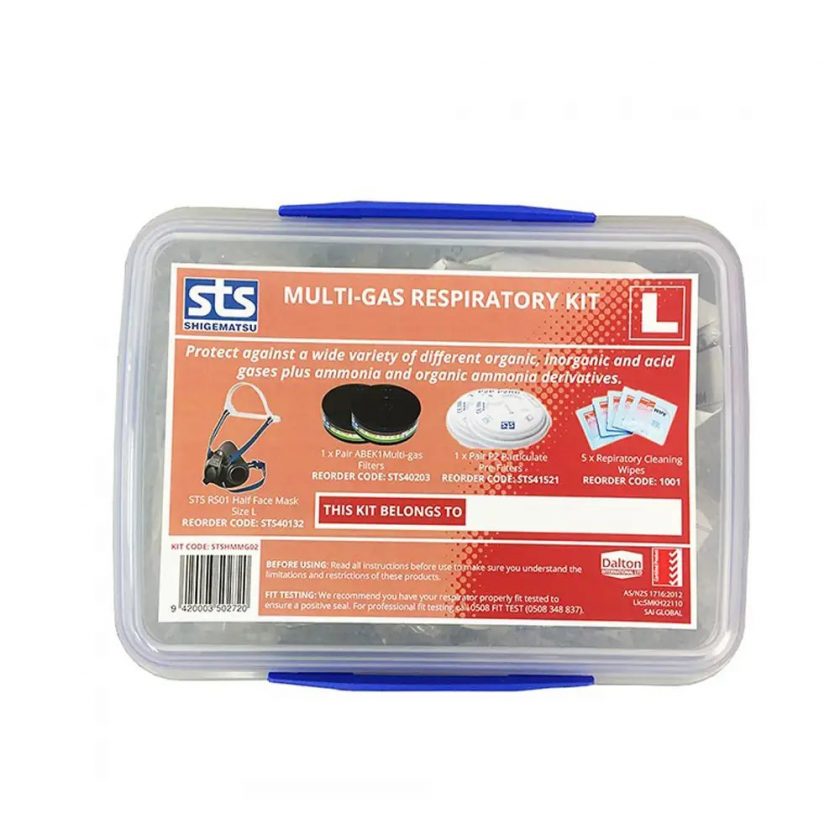 Shigematsu RX01 Multi-Gas Silicon Half Face Starter Kit - Large ...