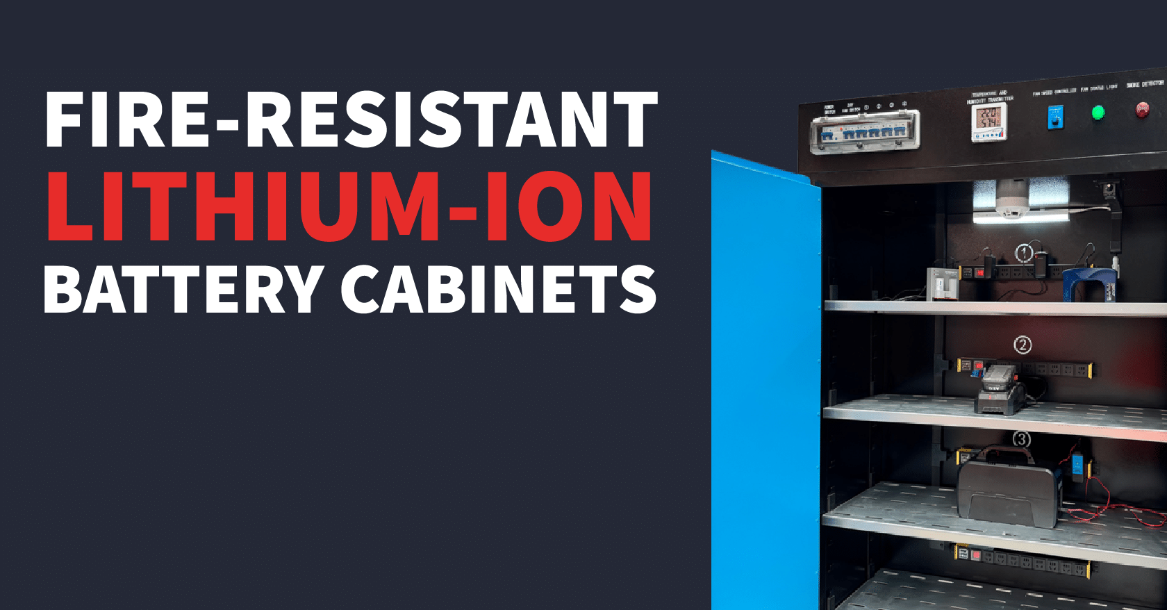 Safe Storage for Lithium-ion Batteries - Beacon Safety