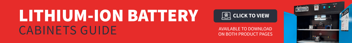 Safe Storage for Lithium-ion Batteries - Beacon Safety